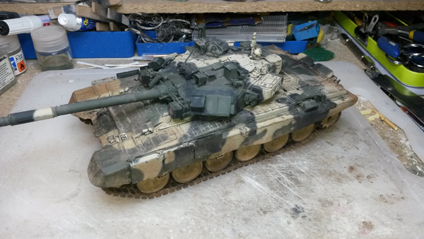 Andy King's Model Blog: Meng T-90- Close but no cigar for 2014