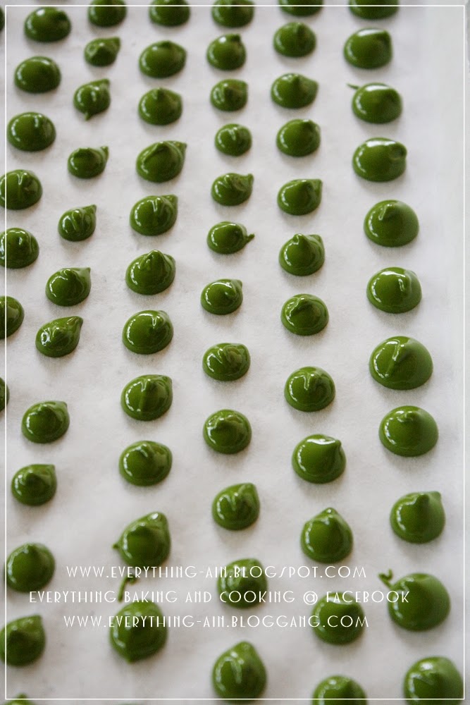 ~ Everything Baking and Cooking ~: Matcha Chocolate Chips / มาทำ ...