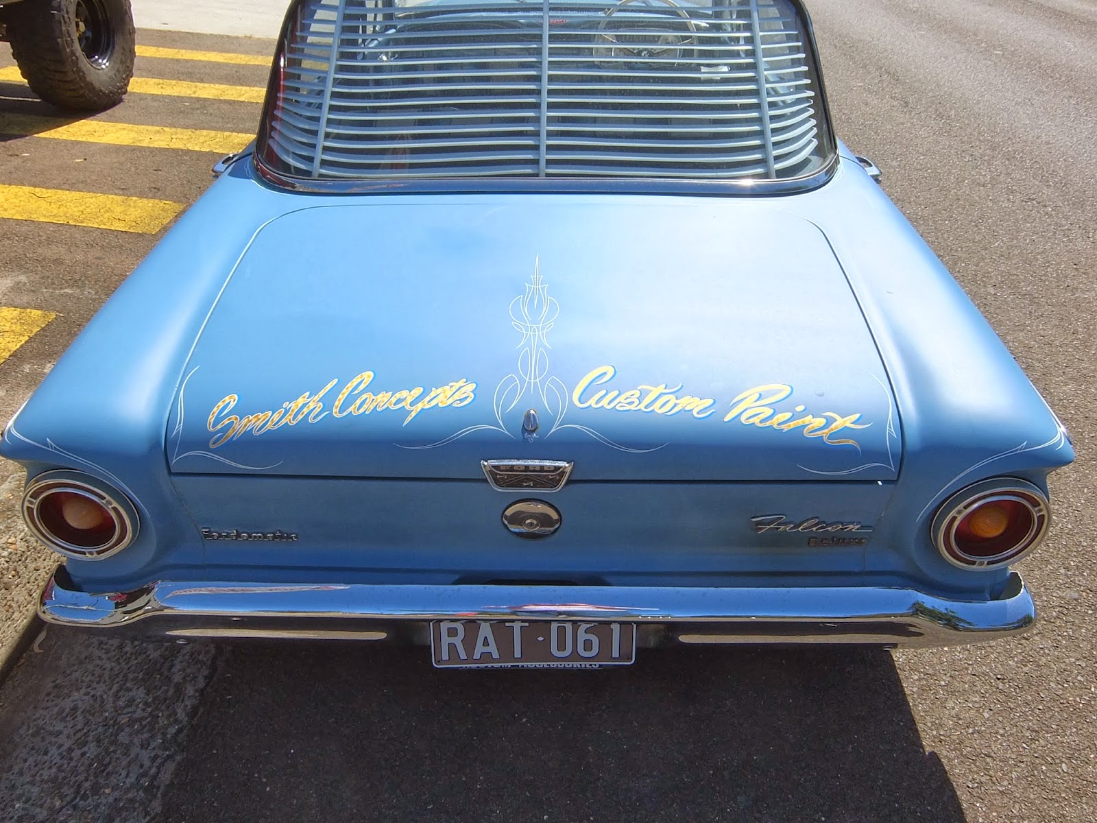 Aussie Old Parked Cars: 1961 Ford XK Falcon Deluxe Fordomatic Sedan