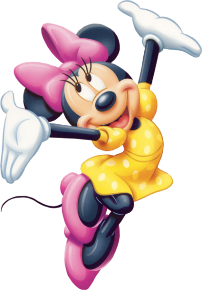 Disney Cartoon Minnie Mouse Character Wallpaper