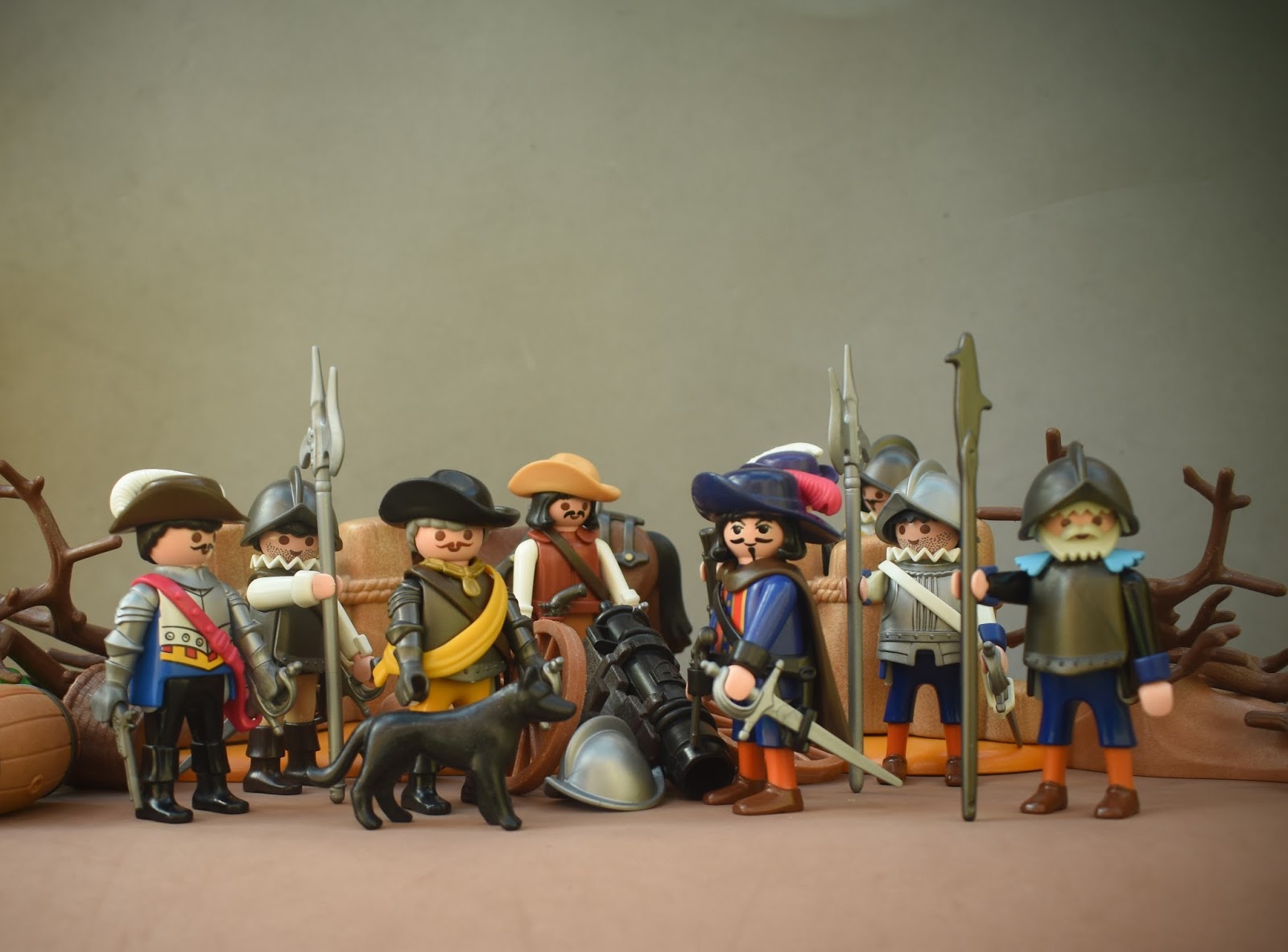 MOP - MAD ON PLAYMOBIL : PLAYMOBIL DIORAMA - LES BARRICADES MYSTÉRIEUSES