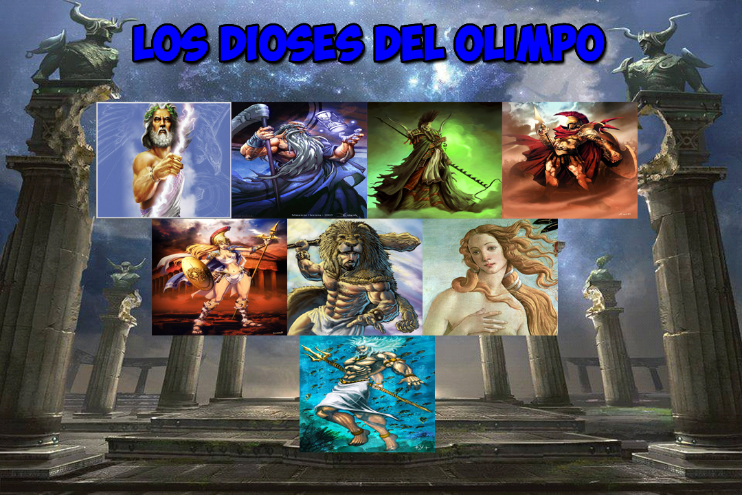 LOS FILOSOFOS: LOS DIOSES DEL OLIMPO