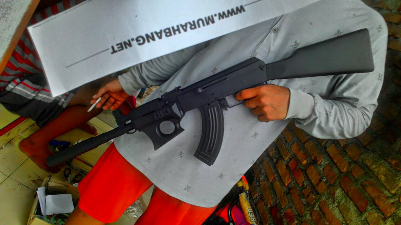MODEL SENAPAN ANGIN: jual airsoft gun ak 47