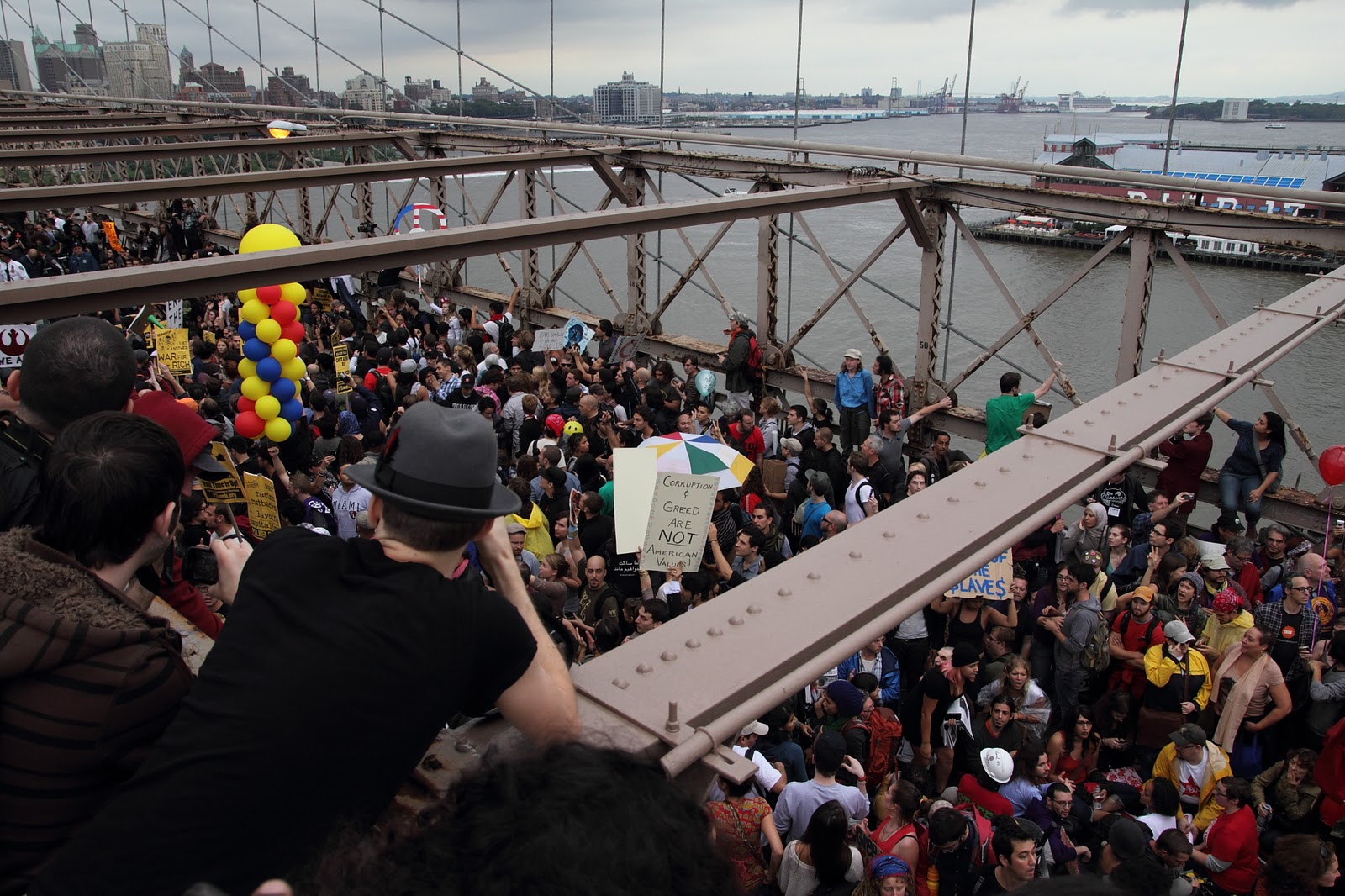 Judge, Jury, and Exhibitioner: #OccupyWallSt Brooklyn Bridge March