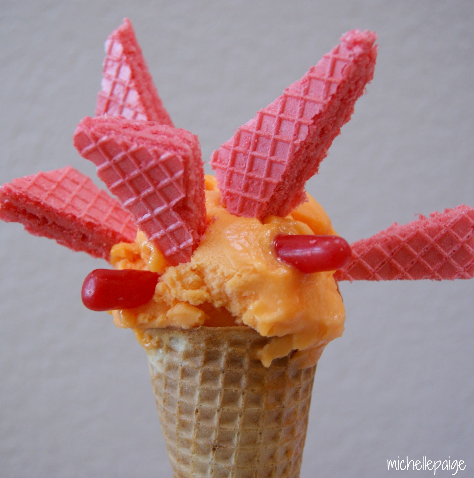 michelle paige blogs: Olympic Torch Sherbet Cone