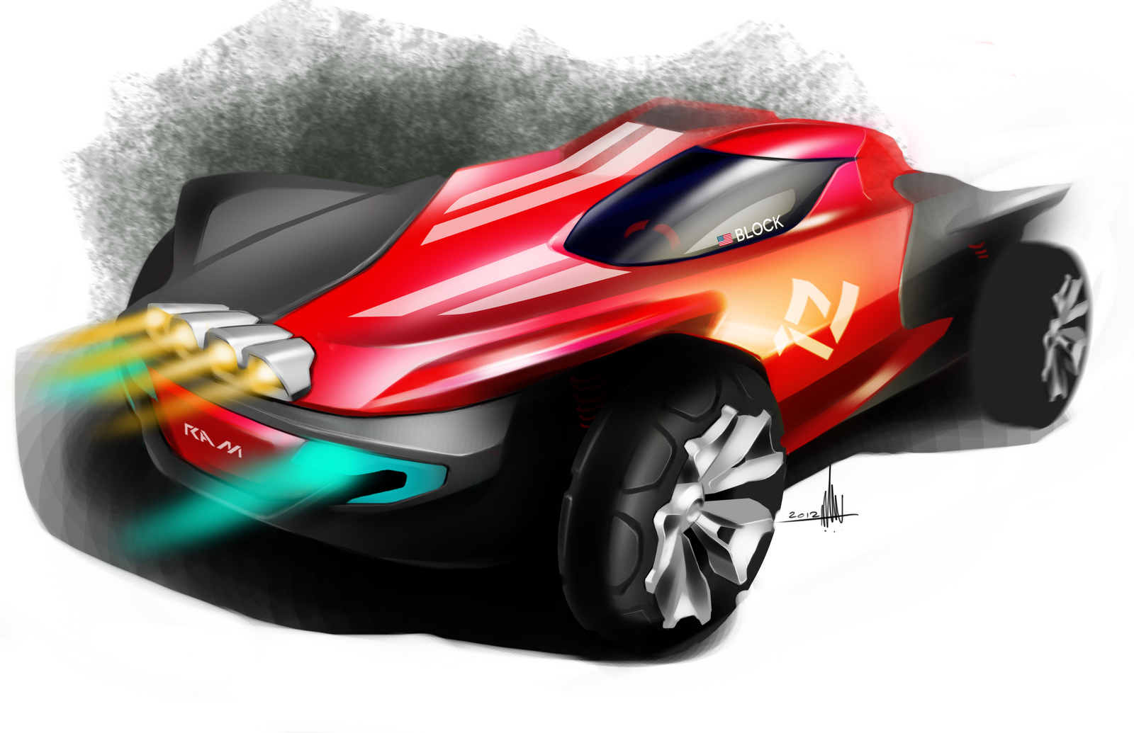 McGee Car Design.: Front View