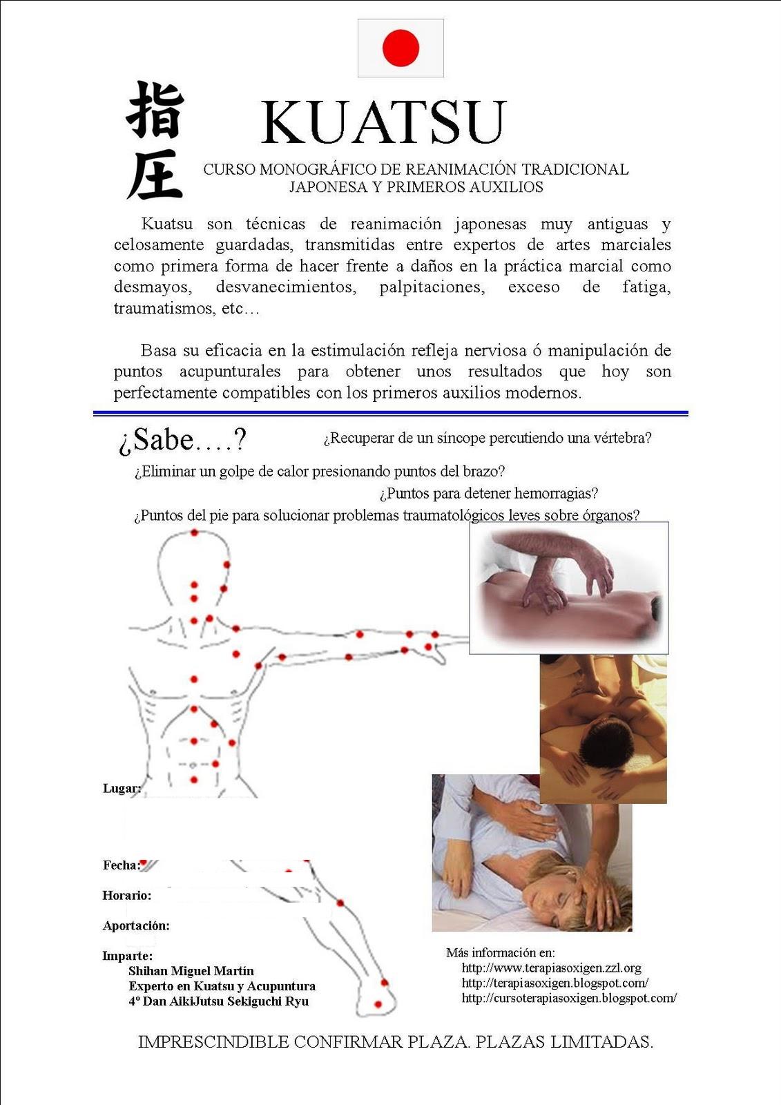 Cursos Activos de Terapias Oxigen: CURSO KUATSU