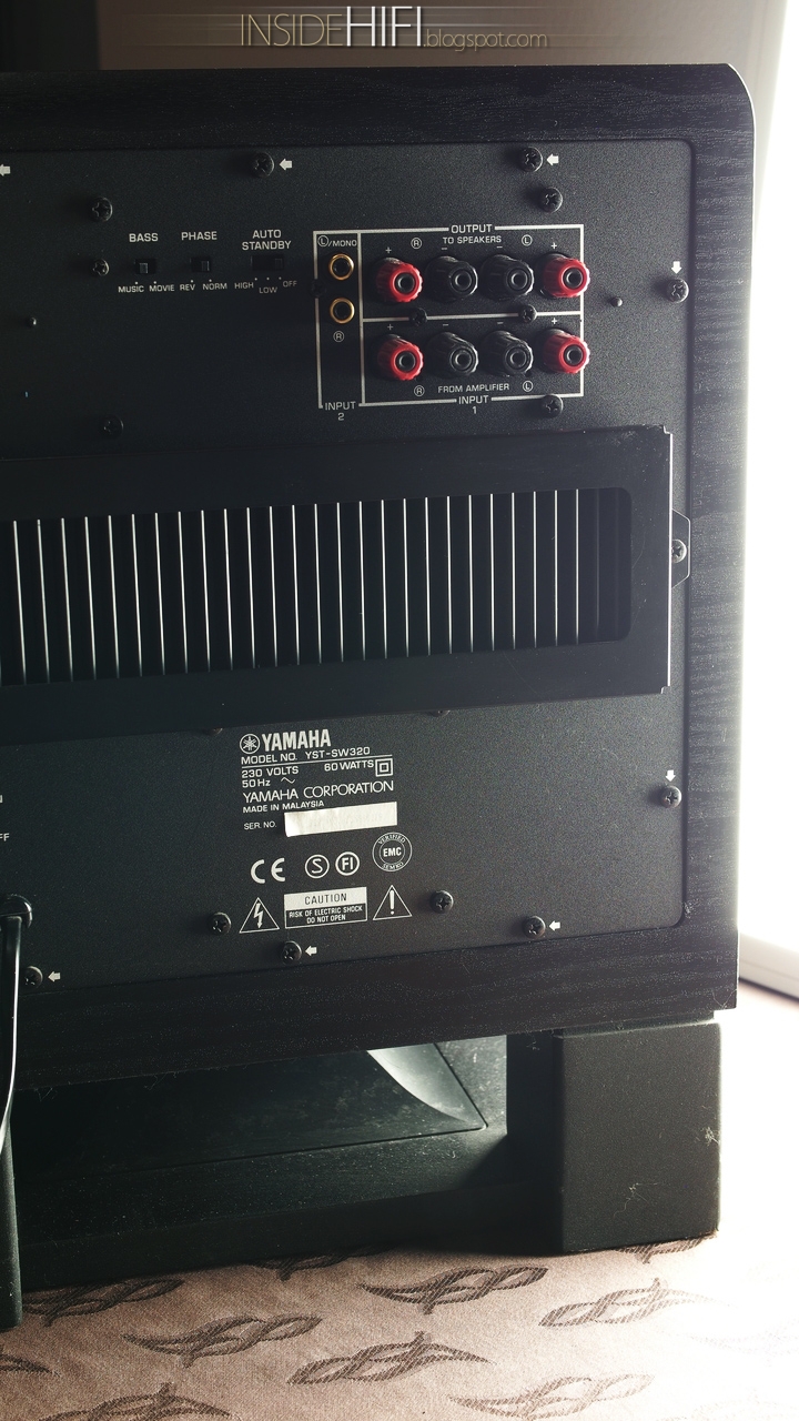 Inside Hi-Fi: Yamaha YST-SW320 [G Model]
