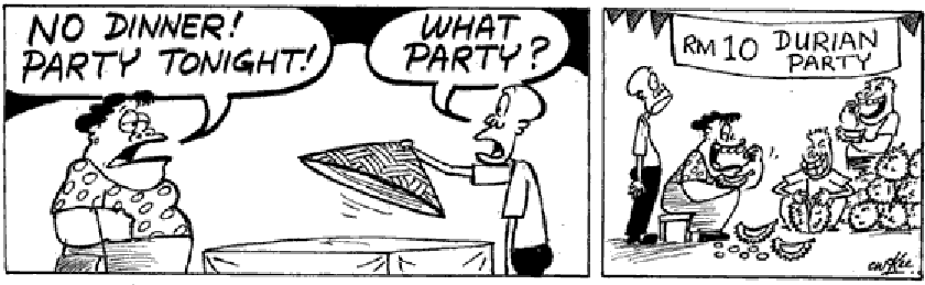 SAMPLE COMIC STRIPS