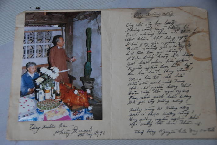 Nguyễn Thông: Bất chợt rơi ra bài thơ Phùng Quán