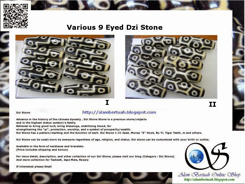 Alam Bertuah Online Shop: Dzi Stone VI, Dzi Stone, Dzi Beads, Gzi Stone ...