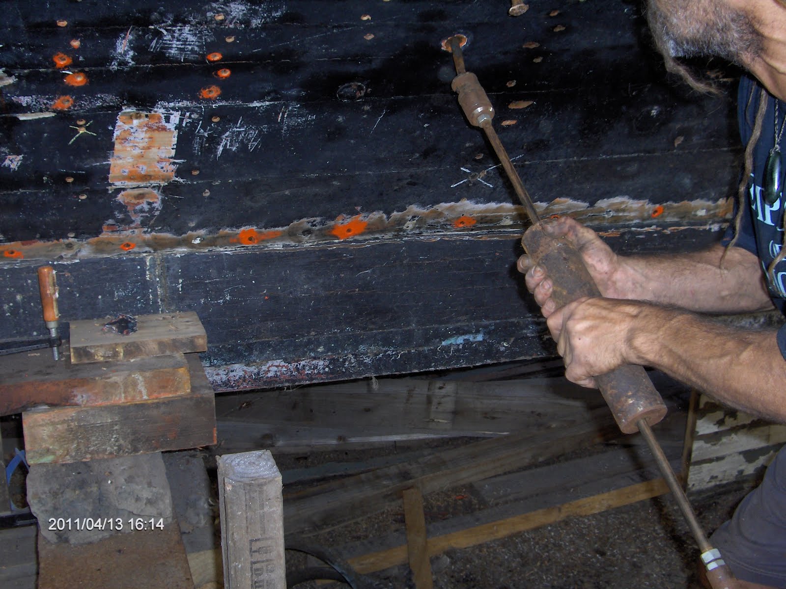 Mason Bay: ENGINE ROOM BULKHEAD Pt 2