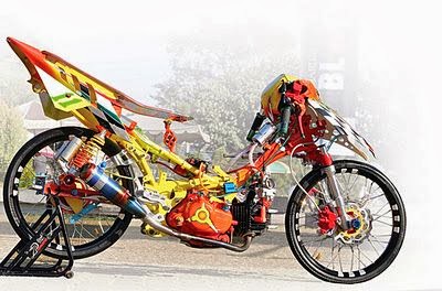 Serunya Membuat Modifikasi Motor Drag - Variasi Motor Mobil Terbaru