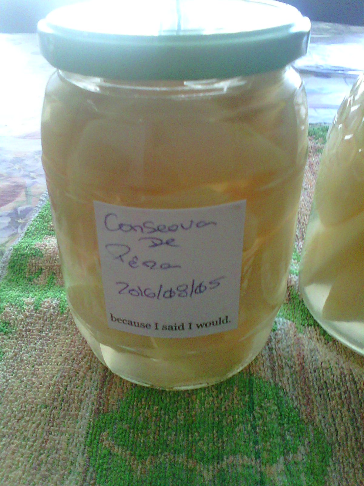 Devaneios Culinários da Tiazinha: Conserva de Pêra e Ameixa Rainha Claúdia