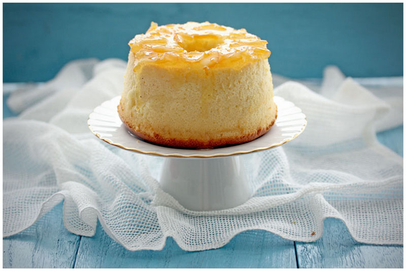 Foodagraphy. By Chelle.: Yuzu tea (honey citron) chiffon cake