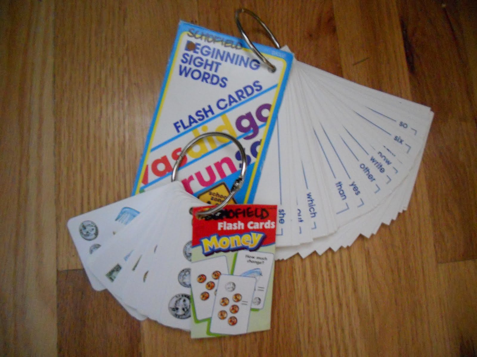 A Simple Life: Flash Card Rings