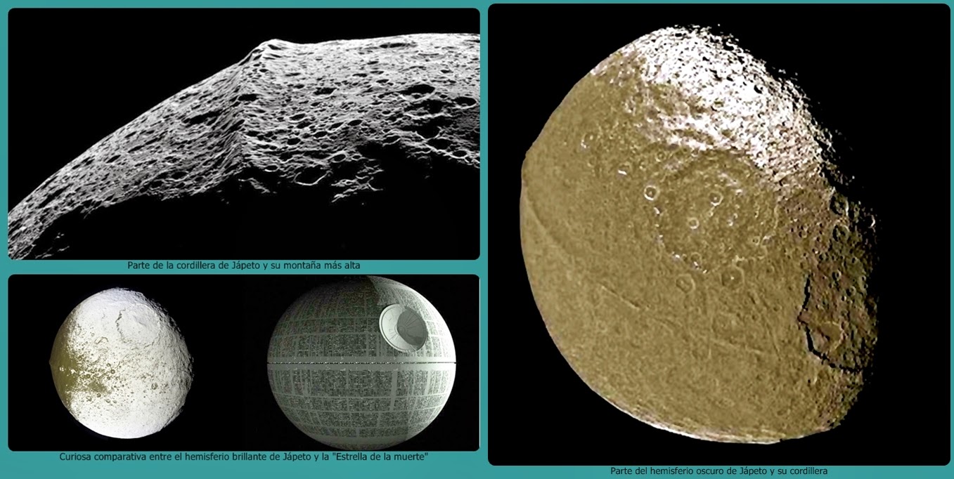 Paseando por el Universo: Jápeto; una luna muy peculiar.