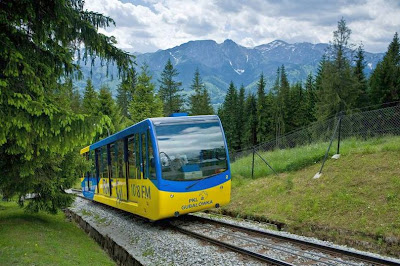 transpress nz: Zakopane funicular, Poland