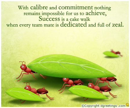 Greetings, Cards, Wishes, Messages: Team Work