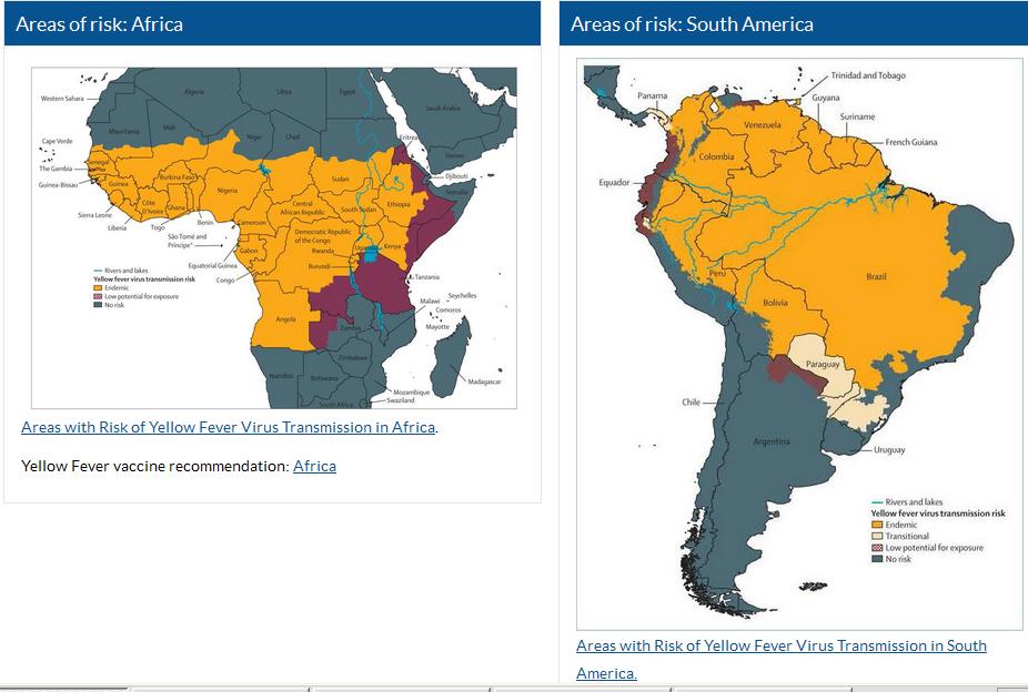 Avian Flu Diary: ECDC: Epidemiological Update On Yellow Fever - Angola