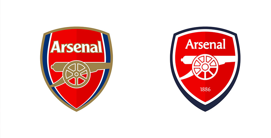 Redesigned Arsenal Logo by socceredesign - Footy Headlines