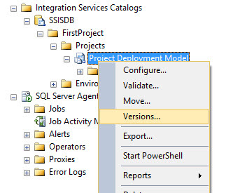 SSIS – DEPLOYED SSIS PROJECTS VERSIONS AND RESTORE TO PREVIOUS VERSION ...