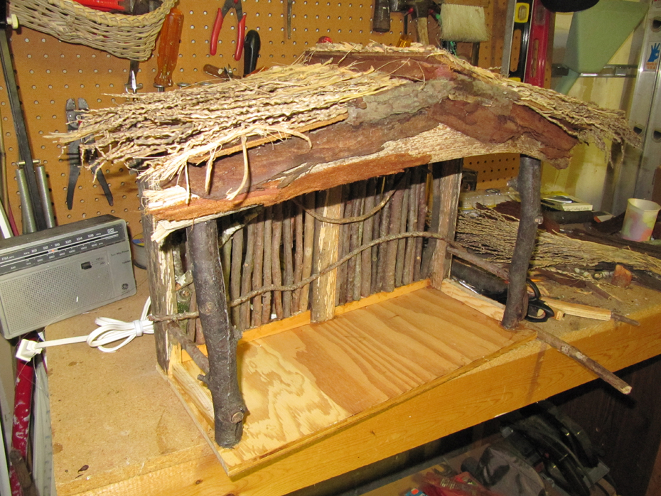 dk Art and Stuff: Creche How-To Make a Nativity Stable