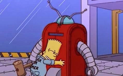 Os Simpsons: Homer vira um robô e quer ser mais descolado para os novos ...