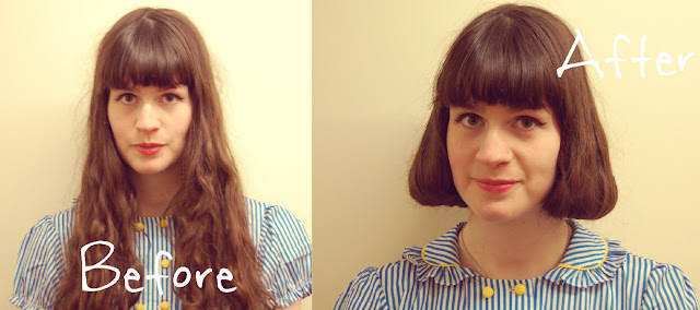 The pale female: DIY: Vintage Bob Tutorial