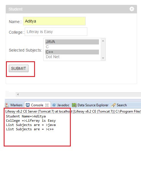 Liferay Is Easy Fetch Fields Using Bean In Springmvc Portlet
