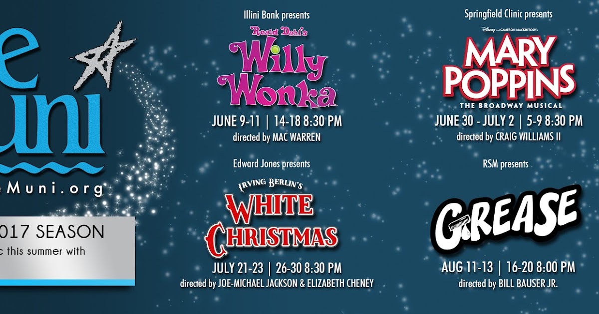 The Muni News: The Springfield Municipal Opera Announces 2017 Show Season