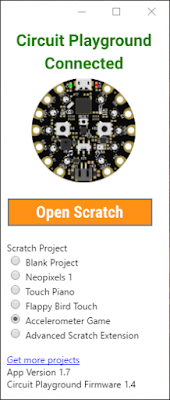 Adafruit Circuit Playground with Scratch! ScratchX Extension from EmbedIt | Tech Age Kids ...