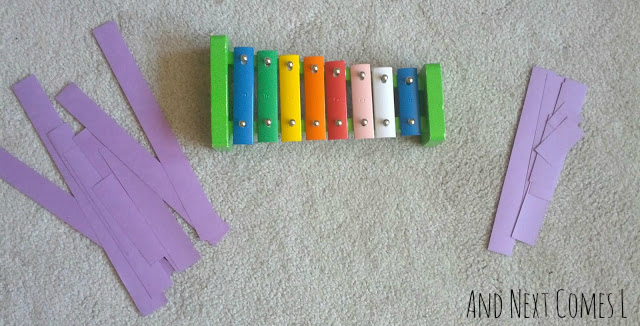 Using an Xylophone to Learn About Size Comparison | And Next Comes L ...