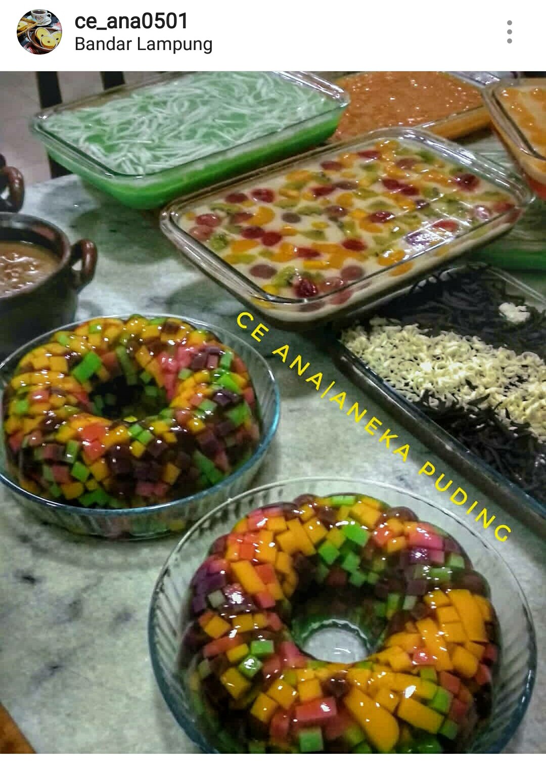 Ce Ana, Spesialis Jajanan Pasar, Kue Basah Tradisional, dan Puding ...