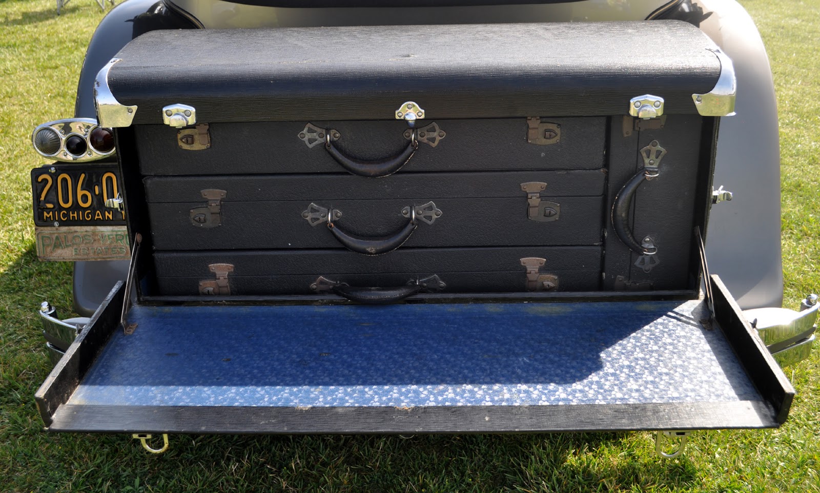 Just A Car Guy: a variety of trunks and the way they were attached