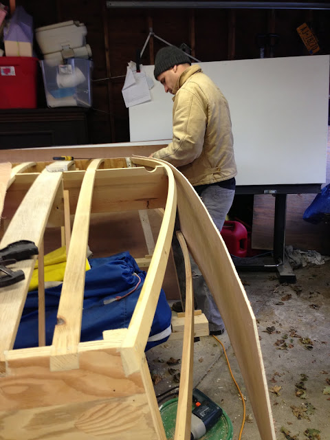 Optimist Pram Project Starting Back - Plywood Boat Plans