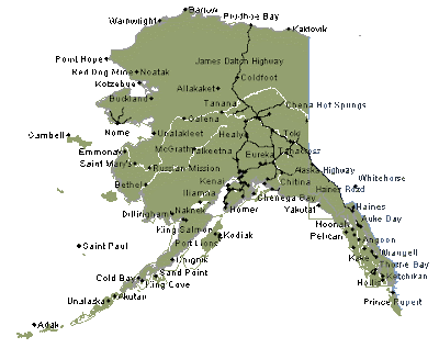 ALASKA MAPS - STATE OF ALASKA