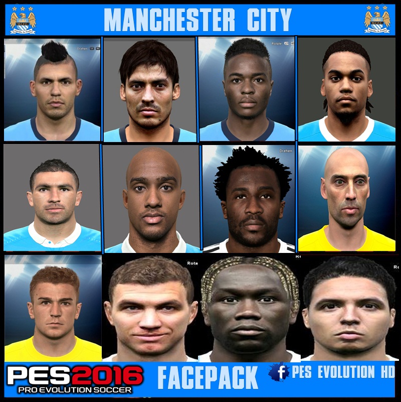 Faces - PES 2016 - Pes Evolution HD