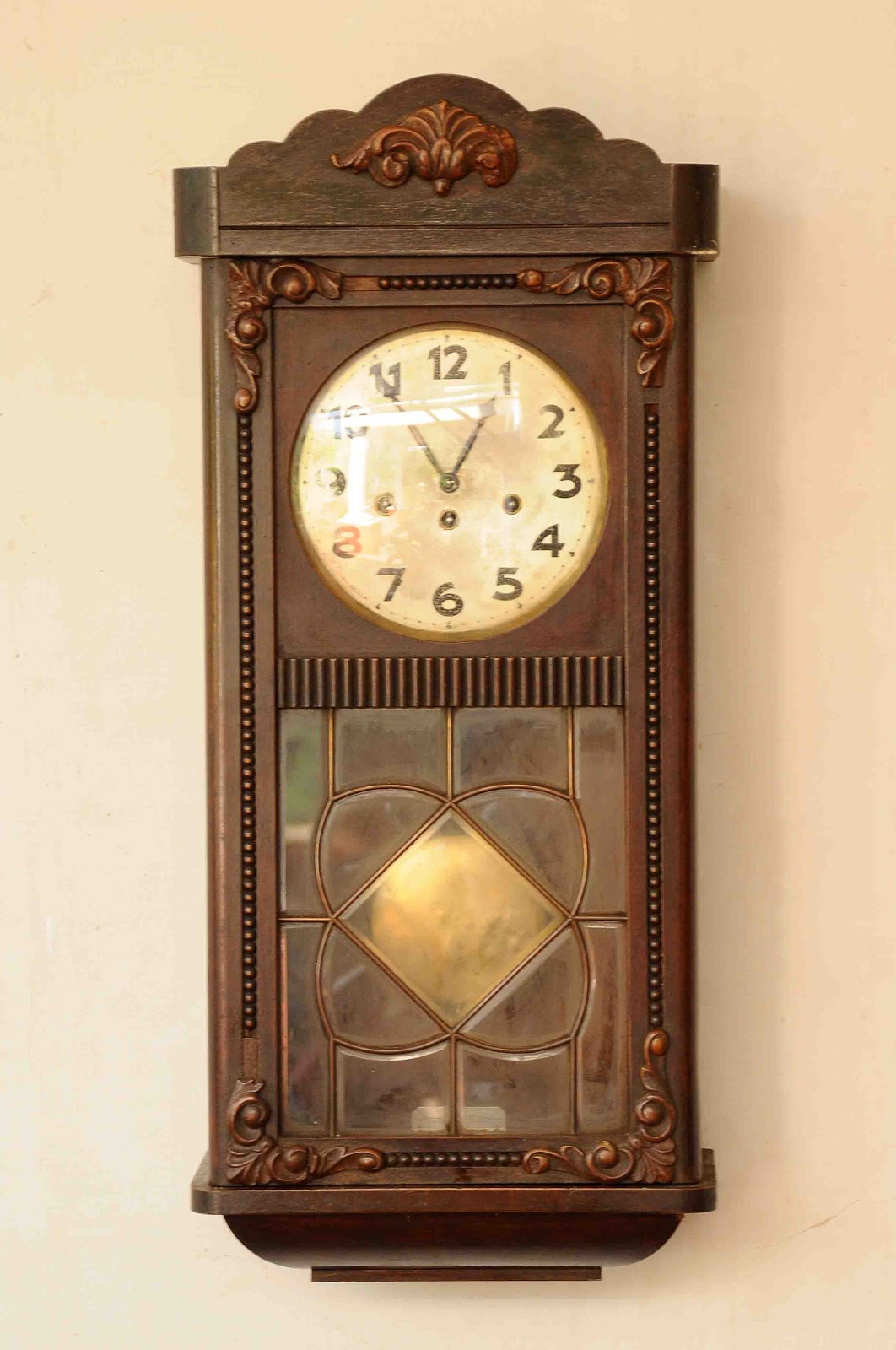 Old Vintage Gallery: Jam Dinding "Junghans" 6 Senar made in Germany (2)