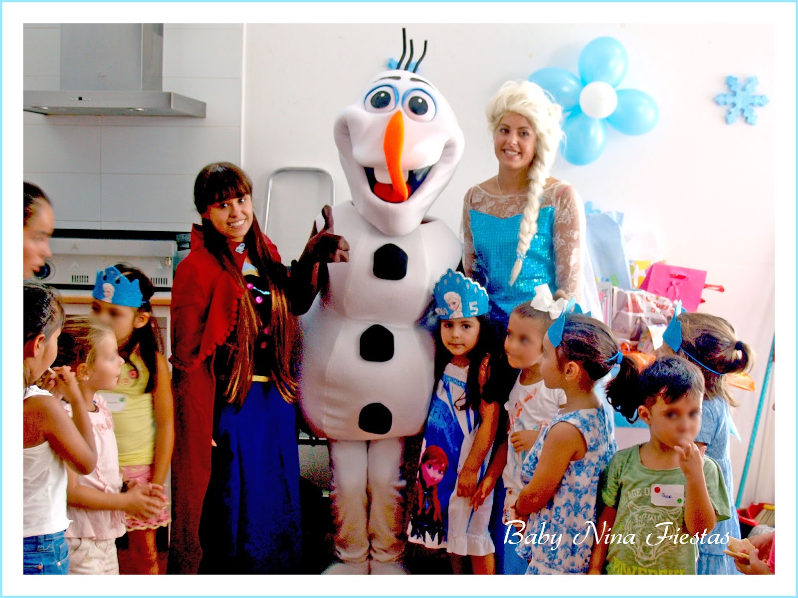 Baby Nina Fiestas: Fiesta temática Frozen para nuestra princesa Nina ...