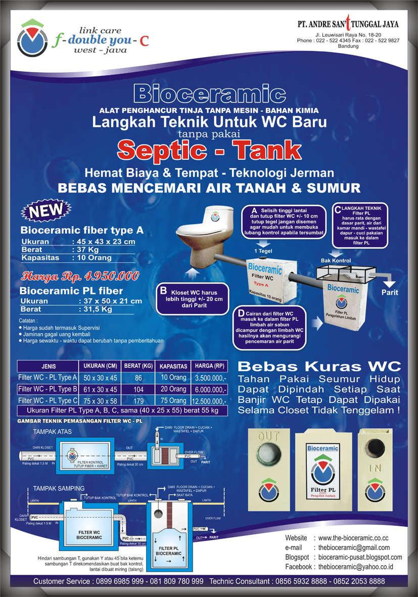 BIOCERAMIC-ALAT PENGGANTI SEPTIC-TANK: BIOCERAMIC-ALAT PENGGANTI SEPTIC ...