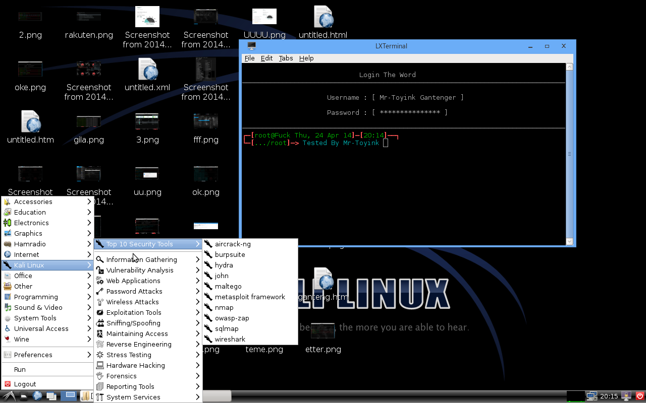 Windows 8 Ready Theme On Kali Linux LXDE - Godong Cyber