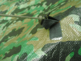 Sensible Survival: The Plow Point or Diamond Fly Tarp Set-Up