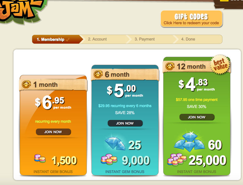 All Things Animal Jam Classic: Animal Jam Membership Update