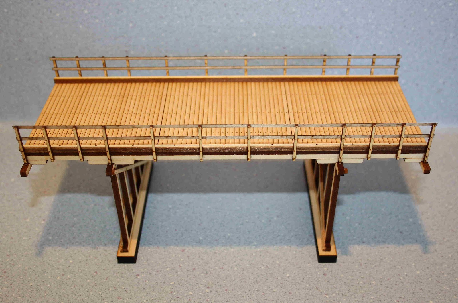 NSWGR Southern Line Layout In A Shed: Double Track Span Timber Road ...