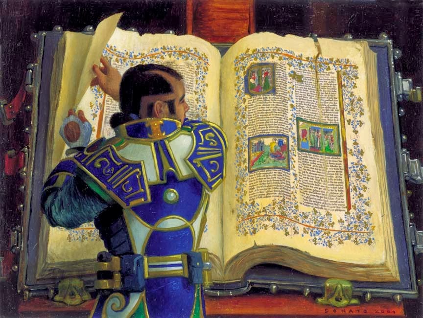 Reading and Art: Donato Giancola