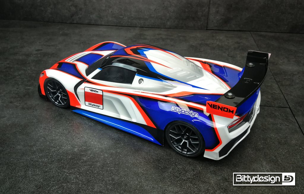 Bittydesign「VENOM 1/10 GT 190mm body」登場|ラジコンもんちぃ - オフロード/オンロード/ドリフト ...