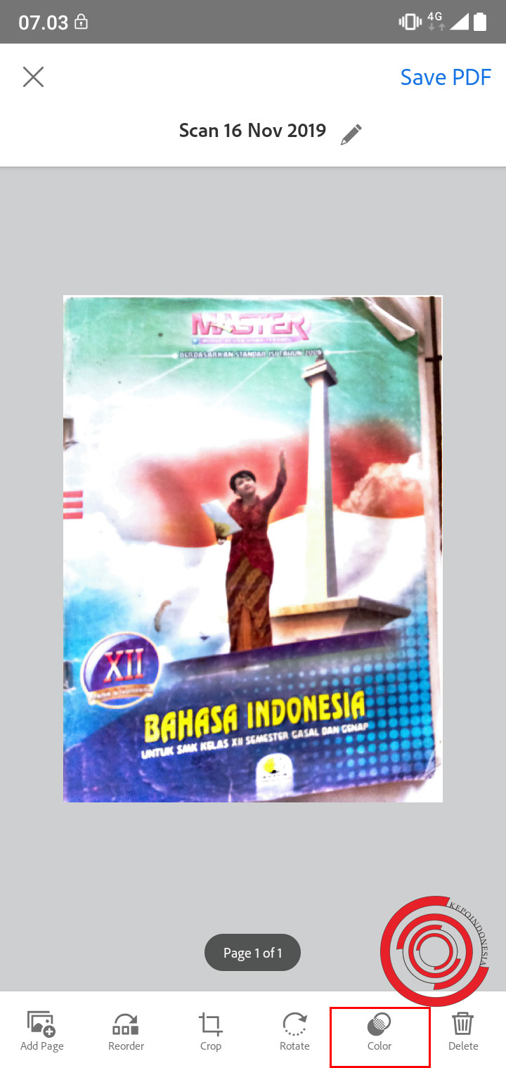 Cara Scan Dokumen Menggunakan Adobe Scan di Android - KEPOINDONESIA