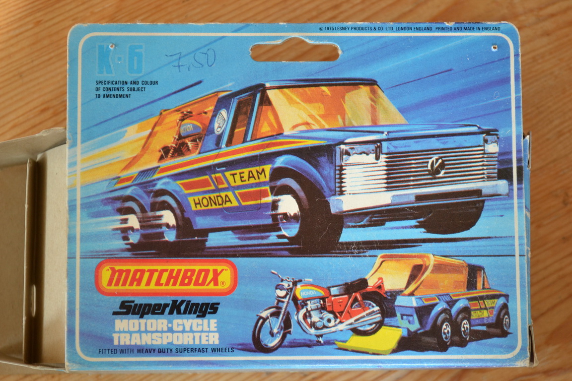 Matchbox Memories: Matchbox SuperKings K-6: Matchbox Motorcycle ...