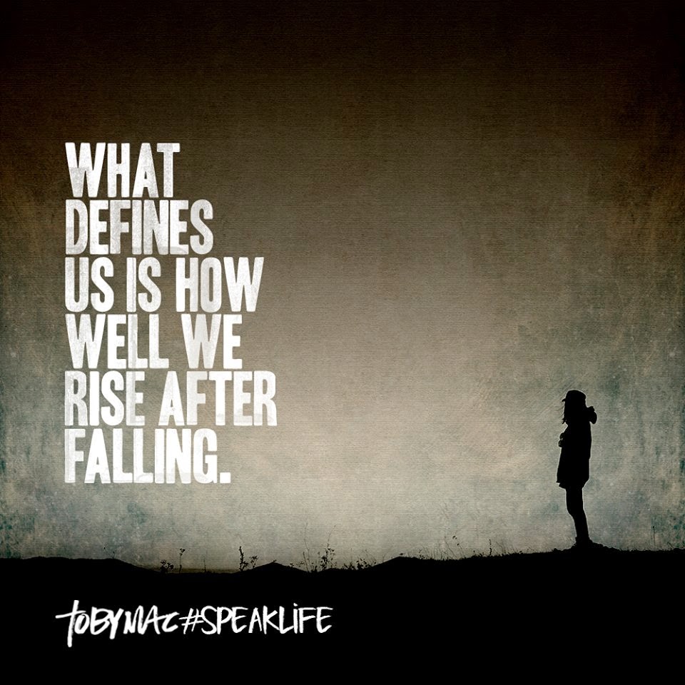 Positive Leftovers: When We Fall We Will Rise